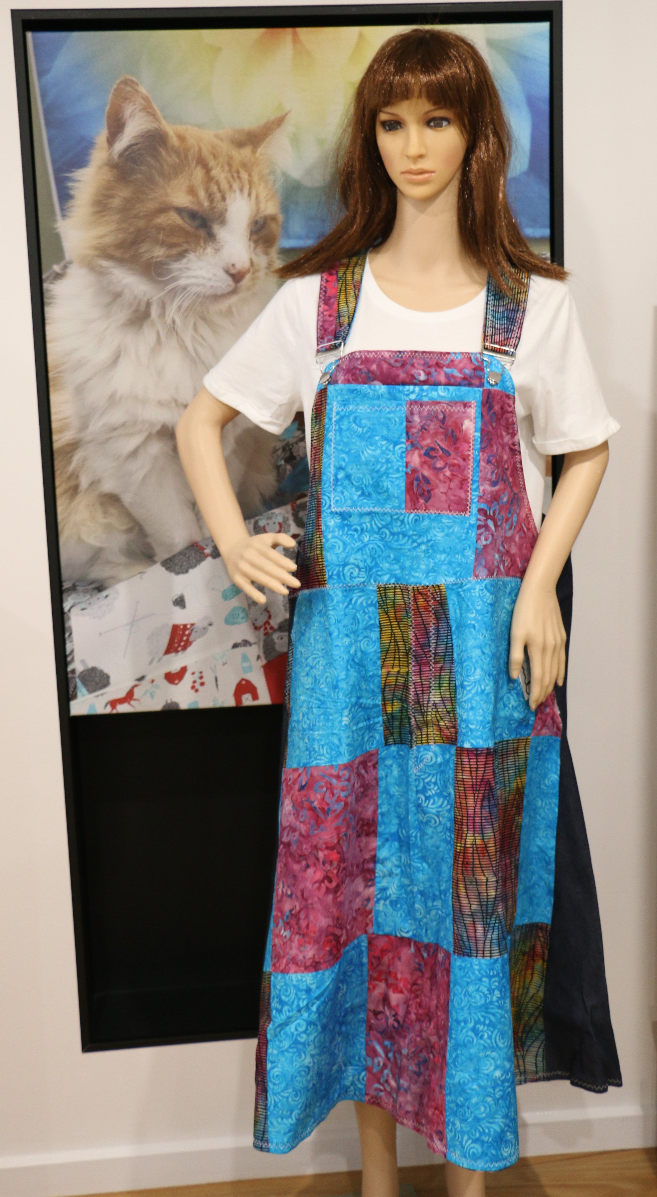 Purple and Blue Pinafore – Made By Missie